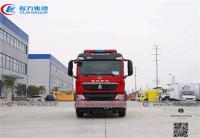 China Sinotruk Howo 4x2 8000L Foam Tank Fire Engine Truck with 290HP for sale