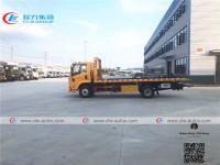 China JMC 4x2 Flatbed Wrecker Tow Truck 120HP 5000kg Platform Capacity for sale