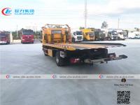 China JMC 4x2 Flatbed Wrecker Tow Truck 120HP 5000kg Platform Capacity for sale