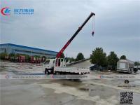 China Foton 1T-2T 3-Stage Hydraulic Telescopic Boom Truck Crane with 7.3m Reach and 2000kg Capacity for sale