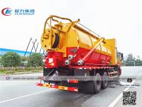 China Dongfeng Kinland 6x4 20 Ton Vacuum Sewage Suction Truck 20000 Liters for sale
