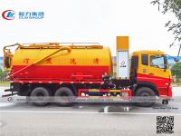 China Dongfeng Kinland 6x4 20 Ton Vacuum Sewage Suction Truck 20000 Liters for sale