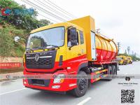 China Dongfeng Kinland 6x4 20 Ton Vacuum Sewage Suction Truck 20000 Liters for sale