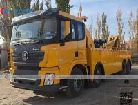China Shacman 8x4 371HP 30-60 Ton Heavy Duty Wrecker Towing Truck with Crane for sale