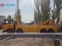 China Shacman 8x4 371HP 30-60 Ton Heavy Duty Wrecker Towing Truck with Crane for sale