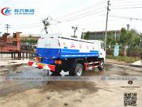 China Yuejin 5000L Fuel Tanker Truck LHD RHD 4x2 Diesel Delivery Euro III 130hp for sale