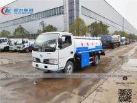 China Dongfeng 5000L 4x2 Fuel Transport Truck with Dispenser and Hose Reel 5cbm 4T for sale
