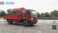 China Foton Rowor 4x2 LHD 6.3T 8T Truck Mounted Telescopic Crane with 4 Stage Boom for sale