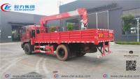 China Foton Rowor 4x2 LHD 6.3T 8T Truck Mounted Telescopic Crane with 4 Stage Boom for sale