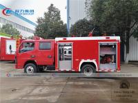 China Dongfeng Duolicar 2000L Water Tank Fire Fighting Truck - 2 Ton Capacity, 115HP Engine, 3308mm Wheelbase for sale
