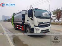 China Foton Forland 4x2 14cbm Compactor Garbage Truck for Sanitation Waste Collection for sale