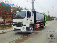 China Foton Forland 4x2 14cbm Compactor Garbage Truck for Sanitation Waste Collection for sale