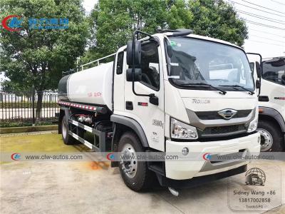China Foton Rowor 12m3 Water Sprinkler Truck Q235 Carbon Steel Tank 12000Liters for sale