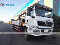China Shacman H3000 6x4 12 Ton Truck Mounted Telescopic Crane with 4 Stage Straight Arm for sale