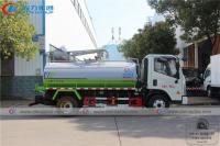 China Foton Forland 4x2 LHD 5000 Liters Vacuum Fecal Suction Truck Sewage Tanker for sale