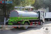 China Foton Forland 4x2 LHD 5000 Liters Vacuum Fecal Suction Truck Sewage Tanker for sale