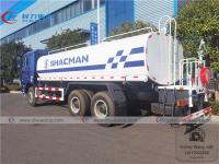China Shacman 6x4 20000L Water Transport Tanker Truck Q235 Carbon Steel Tank for sale