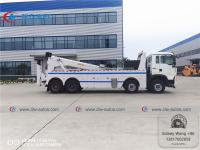 China SINOTRUK HOWO 6x4 20T 25T Conjoined Wrecker Tow Truck for Emergency Road Recovery for sale
