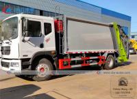 China Dongfeng D9 Model 4x2 15000L Garbage Compression Truck for sale