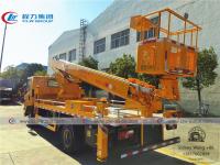 China JMC 4x2 23m Telescopic Boom Aerial Work Platform Truck | 200kg Load Capacity | 115hp Diesel Engine for sale