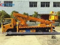 China JMC 4x2 23m Telescopic Boom Aerial Work Platform Truck | 200kg Load Capacity | 115hp Diesel Engine for sale