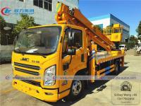 China JMC 4x2 23m Telescopic Boom Aerial Work Platform Truck | 200kg Load Capacity | 115hp Diesel Engine for sale
