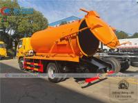 China Dongfeng Furuicar 8m3 Vacuum Suction Septic Tank Truck 140hp 4x2 for sale