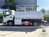 China Foton Aumark 4x2 5000L Fuel Oil Delivery Truck LHD RHD 5m3 Tanker for sale