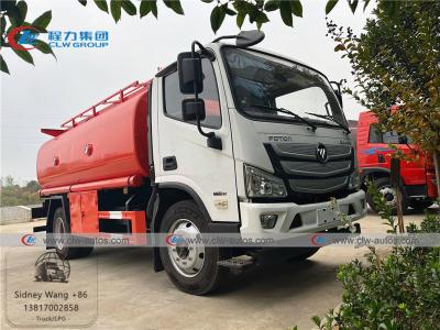 China Foton Aumark 4x2 8m3 6T Fuel Delivery Truck with Dispenser 8000L for sale