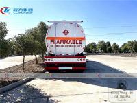 China Tri Axle 46000 Liters 35T 40T Diesel Fuel Tank Semi Trailer for Oil Transport for sale