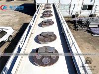 China Tri Axle 46000 Liters 35T 40T Diesel Fuel Tank Semi Trailer for Oil Transport for sale