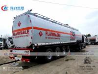China 4 Axle 60000L Carbon Steel Q235 Fuel Tanker Truck for Diesel Gasoline Transport for sale