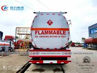 China 4 Axle 60000L Carbon Steel Q235 Fuel Tanker Truck for Diesel Gasoline Transport for sale