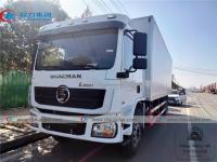 China Shacman L3000 4x2 Refrigerated Van Truck 10-15T Capacity 30m³ Volume with -18°C Freezer Unit for sale