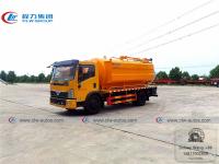 China Dongfeng Furuicar Vacuum Sewage Suction Truck 4000L Water Tank 7000L Septic Tank for sale