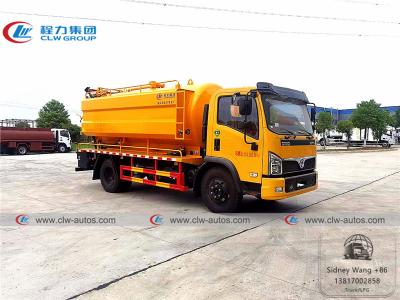 China Dongfeng Furuicar Vacuum Sewage Suction Truck 4000L Water Tank 7000L Septic Tank for sale