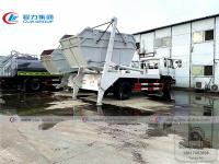 China Howo 4x2 8cbm Swing Arm Garbage Truck 8000kg Load Capacity Euro 2 for sale