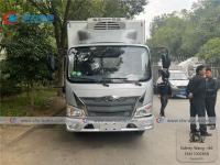 China Foton Forland 4x2 5 Ton Refrigerated Truck with Thermo King Freezer Unit 5100x1970x1900mm for sale