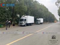 China Foton Forland 4x2 5 Ton Refrigerated Truck with Thermo King Freezer Unit 5100x1970x1900mm for sale