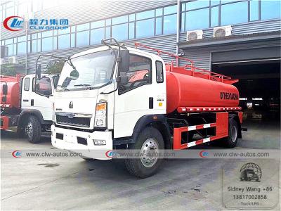 China SINOTRUK HOWO 4x2 10000L Diesel Fuel Tank Truck with Censtar Dispenser for Refueling for sale
