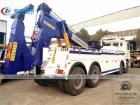 China SINOTRUK HOWO 8x4 Conjoint Integrated Wrecker Tow Truck 30tons 50tons Recovery for sale