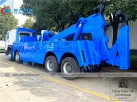 China SINOTRUK HOWO 8x4 Conjoint Integrated Wrecker Tow Truck 30tons 50tons Recovery for sale