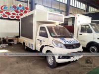 China Foton Xiangling 4x2 LED Advertising Truck P3 P4 P5 P6 Mobile Billboard 5995mm for sale