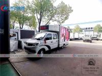 China Foton Xiangling 4x2 LED Advertising Truck P3 P4 P5 P6 Mobile Billboard 5995mm for sale