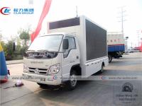 China Foton Forland 4x2 LED Billboard Truck P6 Full Color Display 5995x2090x3260mm for sale