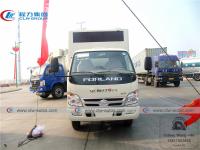 China Foton Forland 4x2 LED Billboard Truck P6 Full Color Display 5995x2090x3260mm for sale