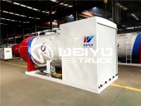 China 5 Ton 10m³ Skid Mounted LPG Gas Refilling Plant with Double Nozzle Dispenser and 1.77 MPa Design Pressure for sale