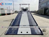 China Dongfeng Kingrun 4x2 210HP 10T Flatbed Wrecker Tow Truck Euro 4-6 for sale