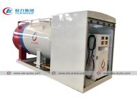 China NNPC DPR Standard 15000 Liters 7.5 Tonne LPG Skid Station With Flow Meter for sale