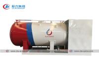 China NNPC DPR Standard 15000 Liters 7.5 Tonne LPG Skid Station With Flow Meter for sale